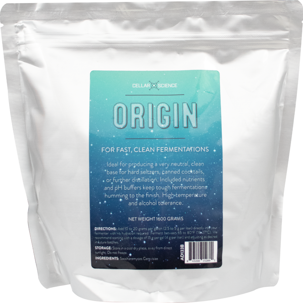 ORIGIN Dry Yeast – Cellar Science