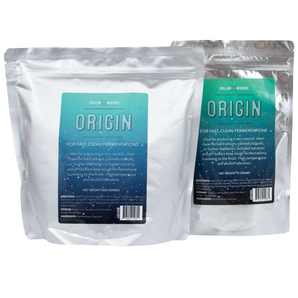 ORIGIN Dry Yeast – Cellar Science